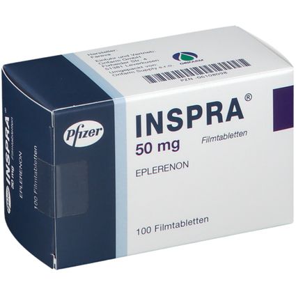 Inspra 50 mg 100 St mit dem E-Rezept kaufen - Shop Apotheke