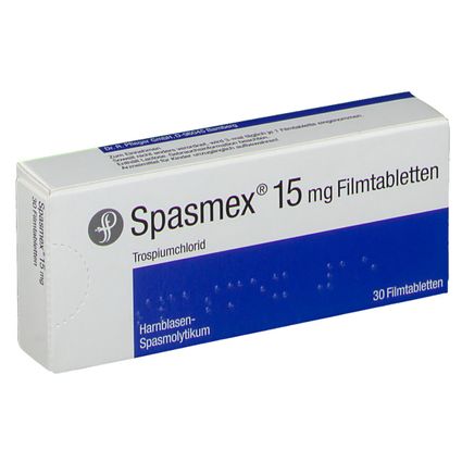Spasmex® 15 mg 30 St mit dem E-Rezept kaufen - Shop Apotheke