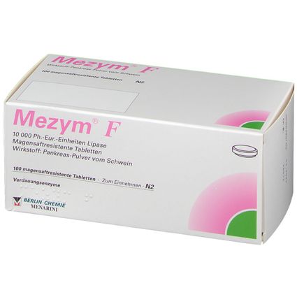 Mezym® F Filmtabletten 100 St - Shop Apotheke