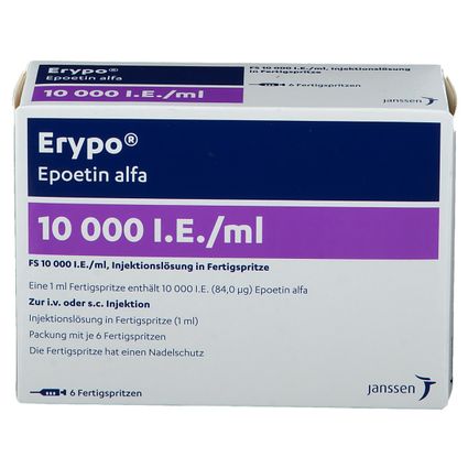 Erypo® FS 10.000 I.E./ml 6x1 ml mit dem E-Rezept kaufen - Shop Apotheke