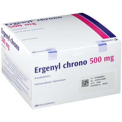 Ergenyl® chrono 500 mg 200 St mit dem E-Rezept kaufen - Shop Apotheke