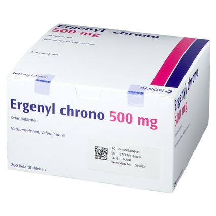 Ergenyl® chrono 500 mg 200 St mit dem E-Rezept kaufen - Shop Apotheke