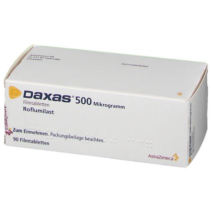 Daxas® 500 µg 90 St mit dem E-Rezept kaufen - Shop Apotheke