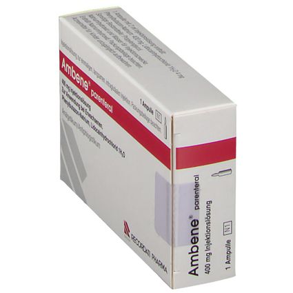 Ambene® Parenteral 400 mg 1 St mit dem E-Rezept kaufen - Shop Apotheke