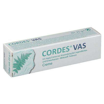 CORDES® VAS Creme 25 g mit dem E-Rezept kaufen - Shop Apotheke