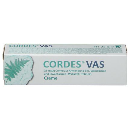 CORDES® VAS Creme 25 g mit dem E-Rezept kaufen - Shop Apotheke