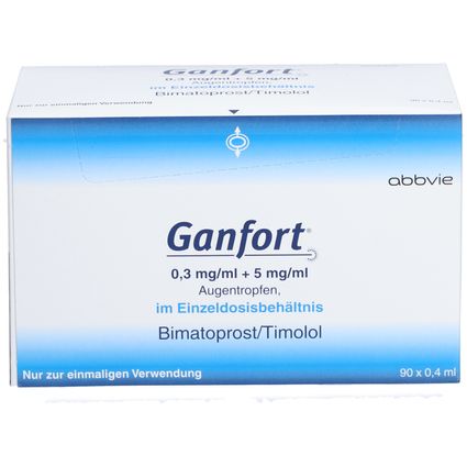 Ganfort® 0.3Mg/Ml+5Mg/Ml Ed 90x0,4 ml mit dem E-Rezept kaufen - Shop ...