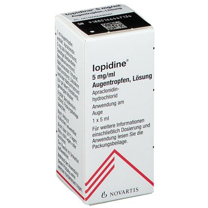 Iopidine® 5 mg/ml 5 ml mit dem E-Rezept kaufen - Shop Apotheke