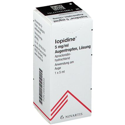 Iopidine® 5 mg/ml 5 ml mit dem E-Rezept kaufen - Shop Apotheke