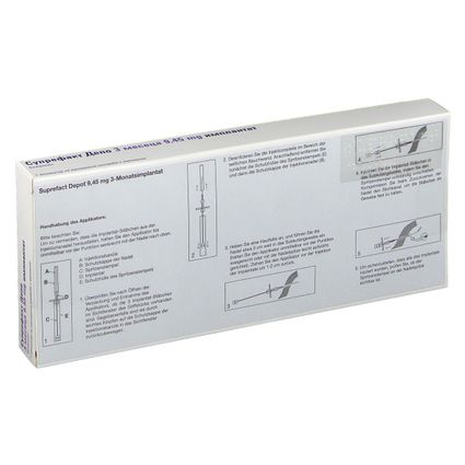 Suprefact® Depot 9,45 mg 3-Monatsimplantat 1 St mit dem E-Rezept kaufen ...