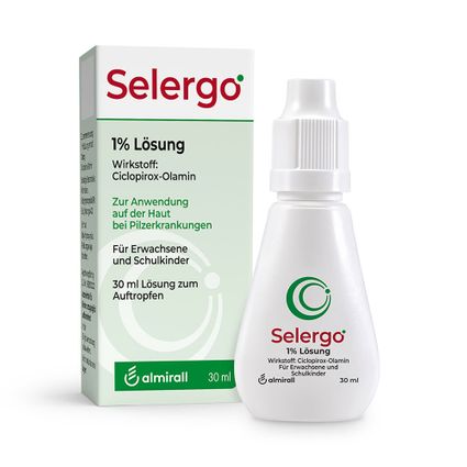 Selergo 1% Lösung bei Fuß- und Hautpilz 30 ml - Shop Apotheke