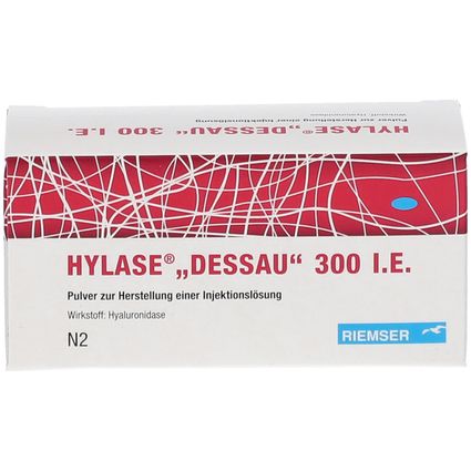 HYLASE® DESSAU 300 I.E. 10 St mit dem E-Rezept kaufen - Shop Apotheke