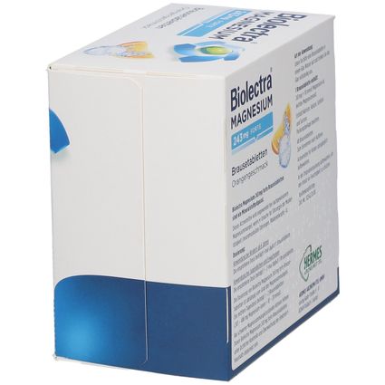 Biolectra® Magnesium 243 mg forte Brausetabletten Orange 40 St - SHOP ...