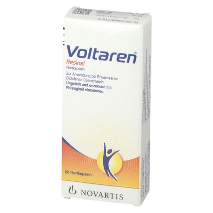 Voltaren® Resinat 20 St mit dem E-Rezept kaufen - Shop Apotheke
