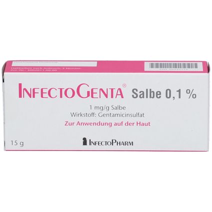 InfectoGenta® Salbe 0,1 % 15 g mit dem E-Rezept kaufen - Shop Apotheke