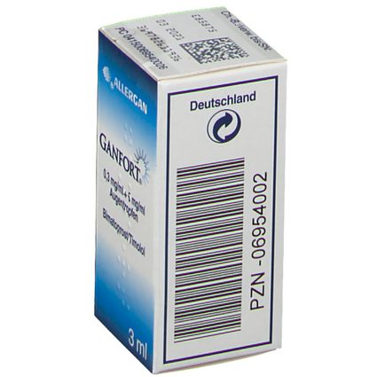 Ganfort® 0.3Mg/Ml+5Mg/Ml 3 ml mit dem E-Rezept kaufen - Shop Apotheke