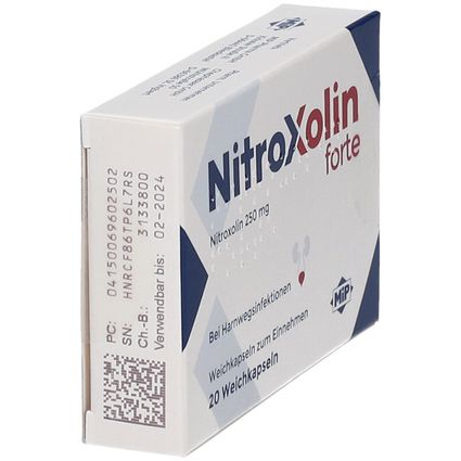 Nitroxolin forte 250 mg 20 St mit dem E-Rezept kaufen - Shop Apotheke