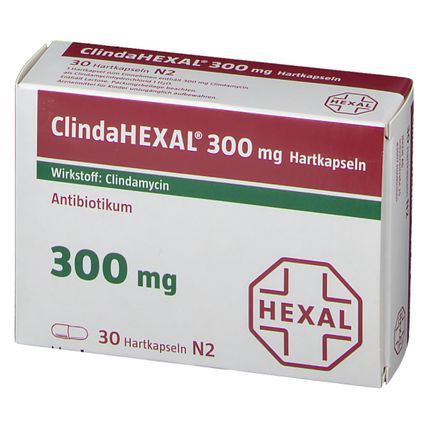 ClindaHEXAL® 300 mg 30 St mit dem E-Rezept kaufen - Shop Apotheke