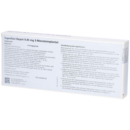 Suprefact 1 St mit dem E-Rezept kaufen - Shop Apotheke