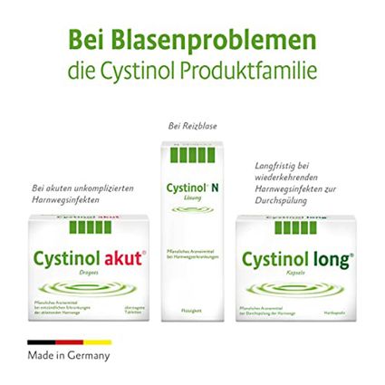Cystinol long bei wiederkehrenden Blasenentzündungen 60 St - Shop Apotheke