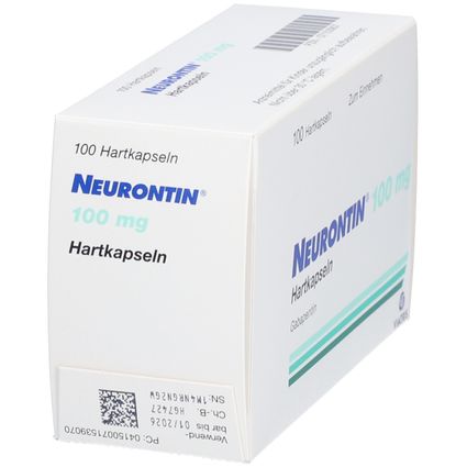 Neurontin® 100 mg 100 St mit dem E-Rezept kaufen - Shop Apotheke
