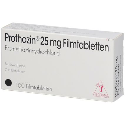 Prothazin® 25 mg 100 St mit dem E-Rezept kaufen - Shop Apotheke