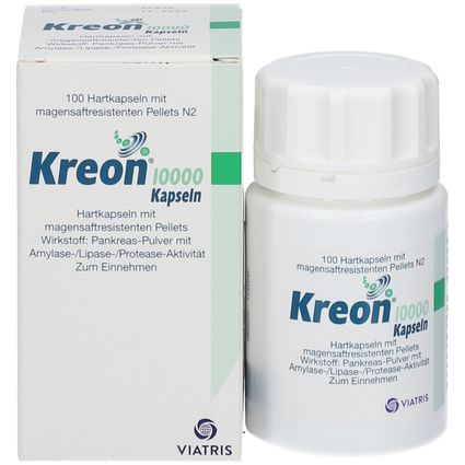 Kreon® 10 000 Kapseln 100 St - Shop Apotheke