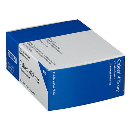 Calcet® 475 mg Filmtabletten 100 St - Shop Apotheke