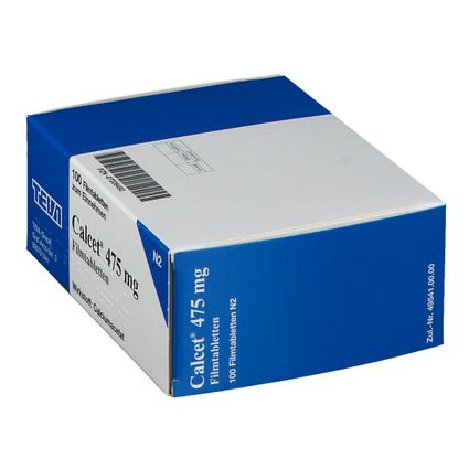 Calcet® 475 mg Filmtabletten 100 St - Shop Apotheke
