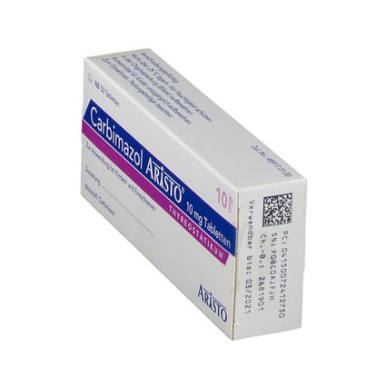 Carbimazol Aristo® 10 mg 50 St mit dem E-Rezept kaufen - Shop Apotheke