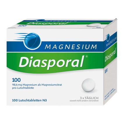Magnesium-Diasporal® 100 Lutschtabletten 100 St - Shop Apotheke