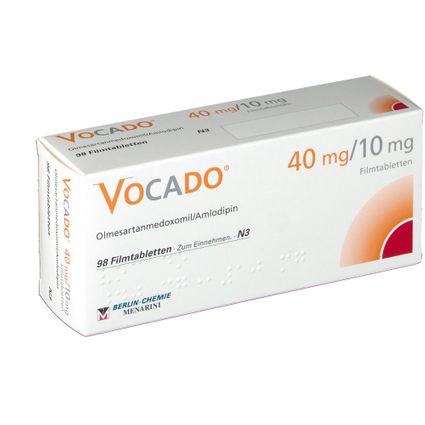 Vocado® 40 mg/10 mg 98 St mit dem E-Rezept kaufen - Shop Apotheke