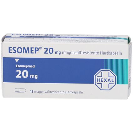 ESOMEP® 20 mg 15 St mit dem E-Rezept kaufen - Shop Apotheke