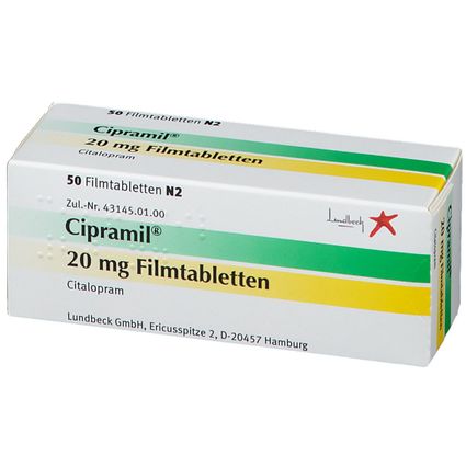 Cipramil® 20 mg 50 St mit dem E-Rezept kaufen - Shop Apotheke