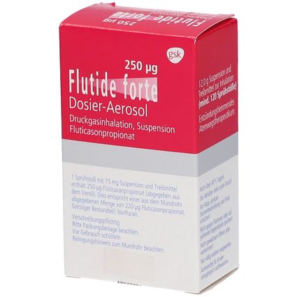 Flutide® forte 250 µg 1 St mit dem E-Rezept kaufen - Shop Apotheke