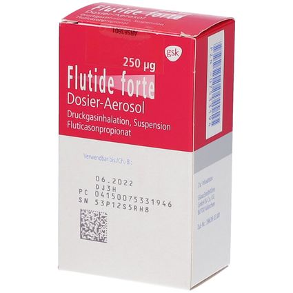 Flutide® forte 250 µg 1 St mit dem E-Rezept kaufen - Shop Apotheke