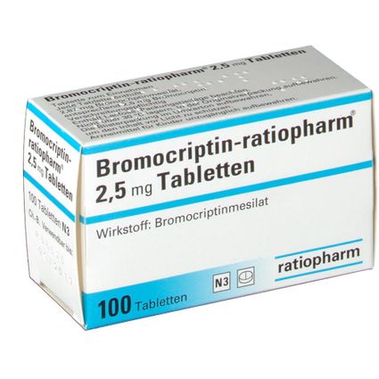 Bromocriptin-ratiopharm® 2,5 mg 100 St mit dem E-Rezept kaufen - Shop ...