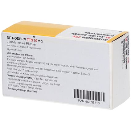 Nitroderm Tts 10 30 St mit dem E-Rezept kaufen - Shop Apotheke
