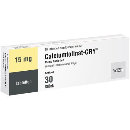 Calciumfolinat Gry 15 Tabletten 30 St - Shop Apotheke