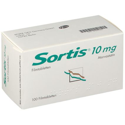 Sortis® 10 mg 100 St mit dem E-Rezept kaufen - Shop Apotheke