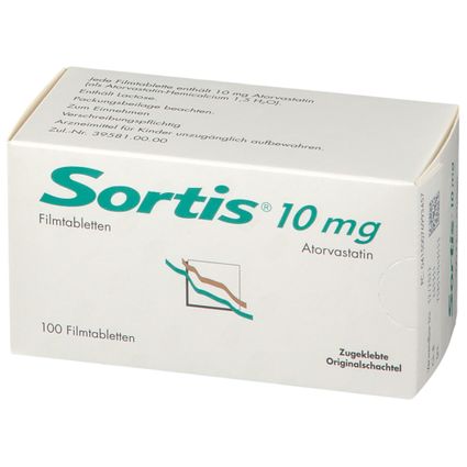 Sortis® 10 mg 100 St mit dem E-Rezept kaufen - Shop Apotheke