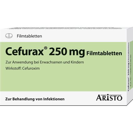 Cefurax® 250 mg 14 St mit dem E-Rezept kaufen - Shop Apotheke