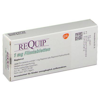 REQUIP® 1,0 mg 84 St mit dem E-Rezept kaufen - Shop Apotheke