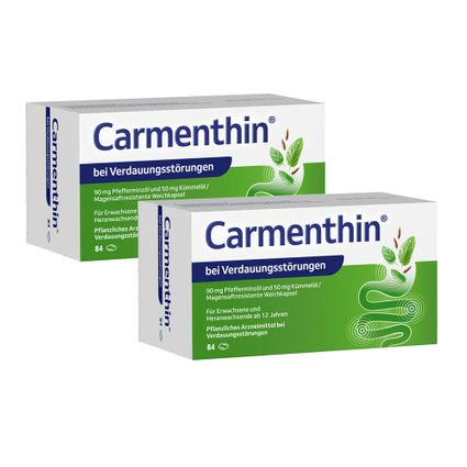 Carmenthin® bei Verdauungsstörungen 2x84 St - Shop Apotheke