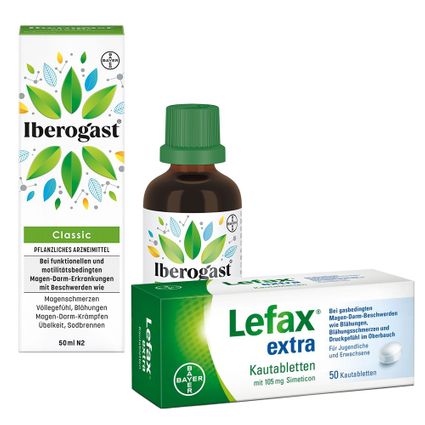Iberogast® Classic + Lefax® extra Kautabletten 1 St - Shop Apotheke
