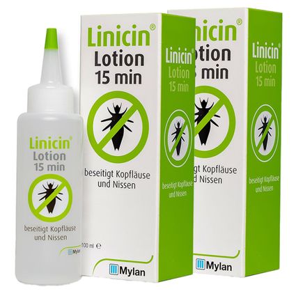 Linicin® Lotion 15 Min. ohne Läusekamm 2x100 ml - Shop Apotheke