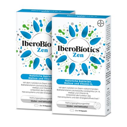 IberoBiotics® Zen - für ein gutes Bauchgefühl in stressigen Zeiten ...