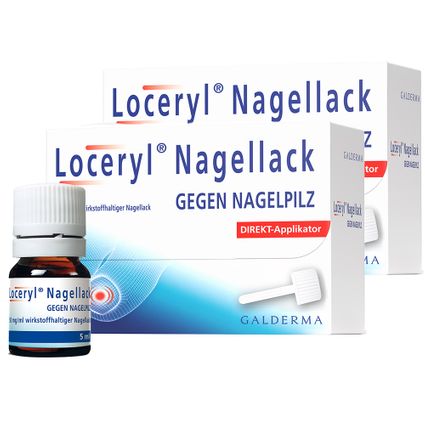 Loceryl® Nagellack gegen Nagelpilz 2x5 ml - Shop Apotheke
