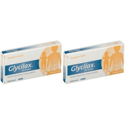 Glycilax® für Kinder 2x12 St - Shop Apotheke