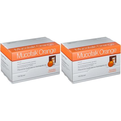 Mucofalk® Orange Granulat 2x100 St - Shop Apotheke